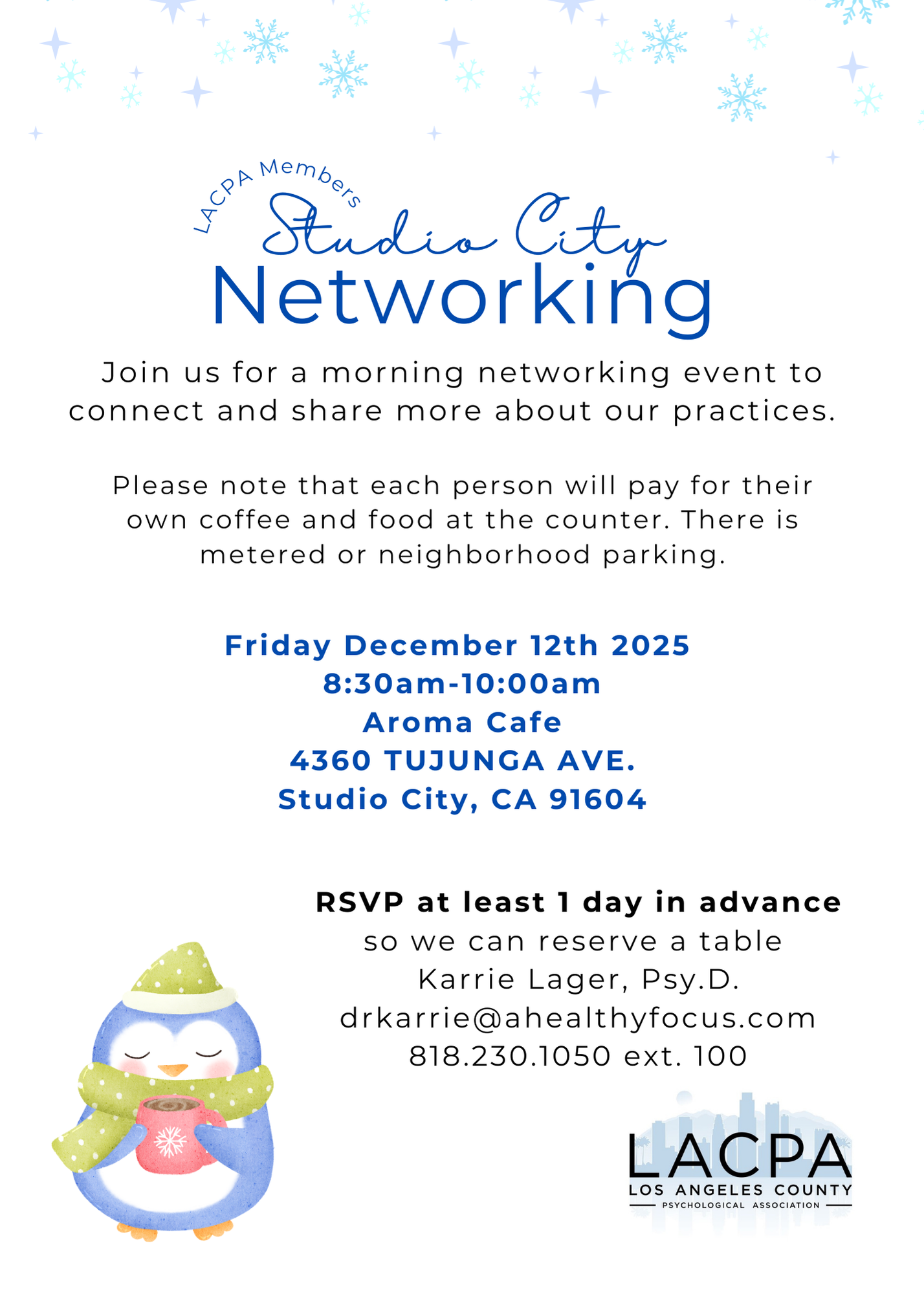 Studio City Networking Event