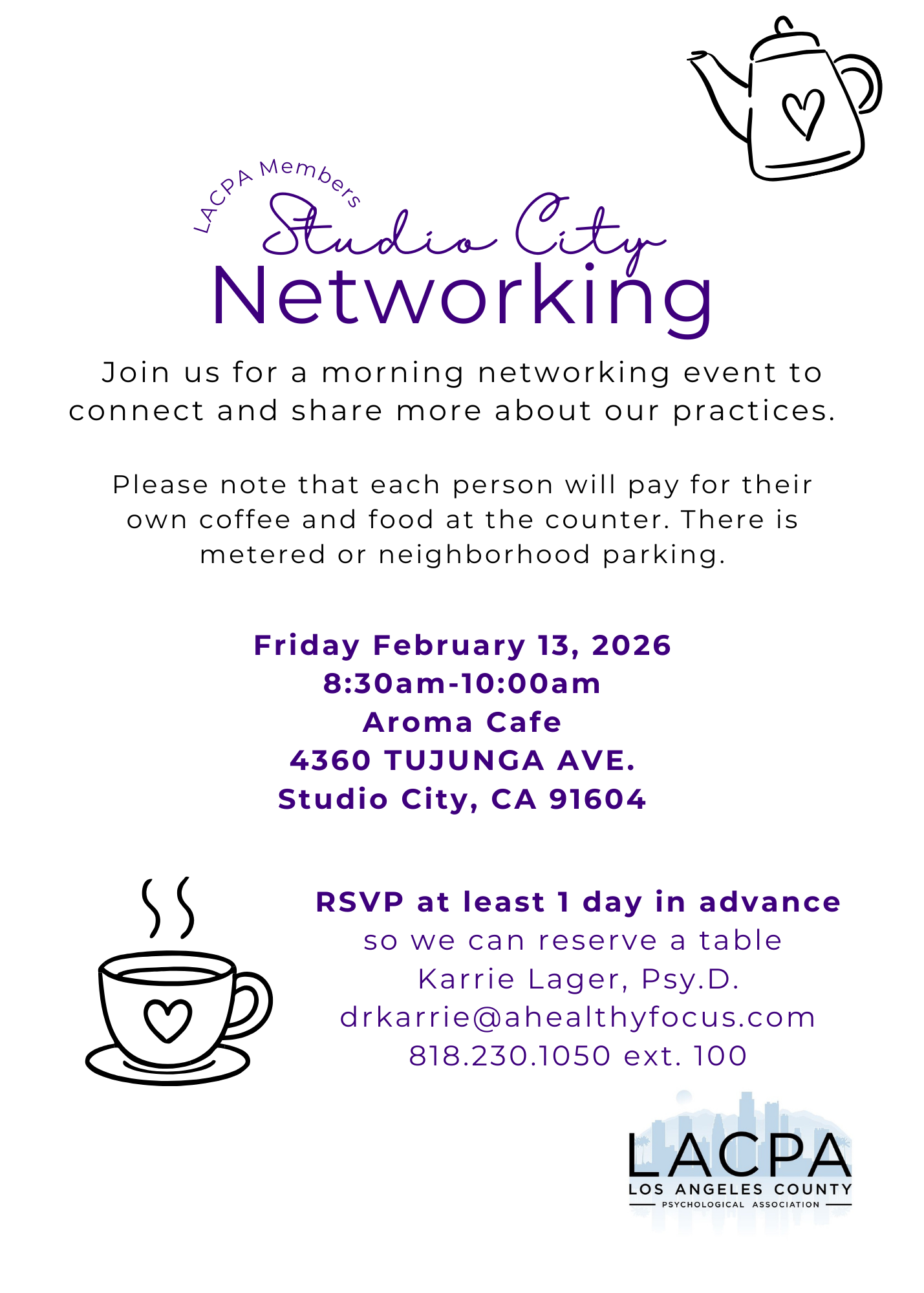 Studio City Networking Event